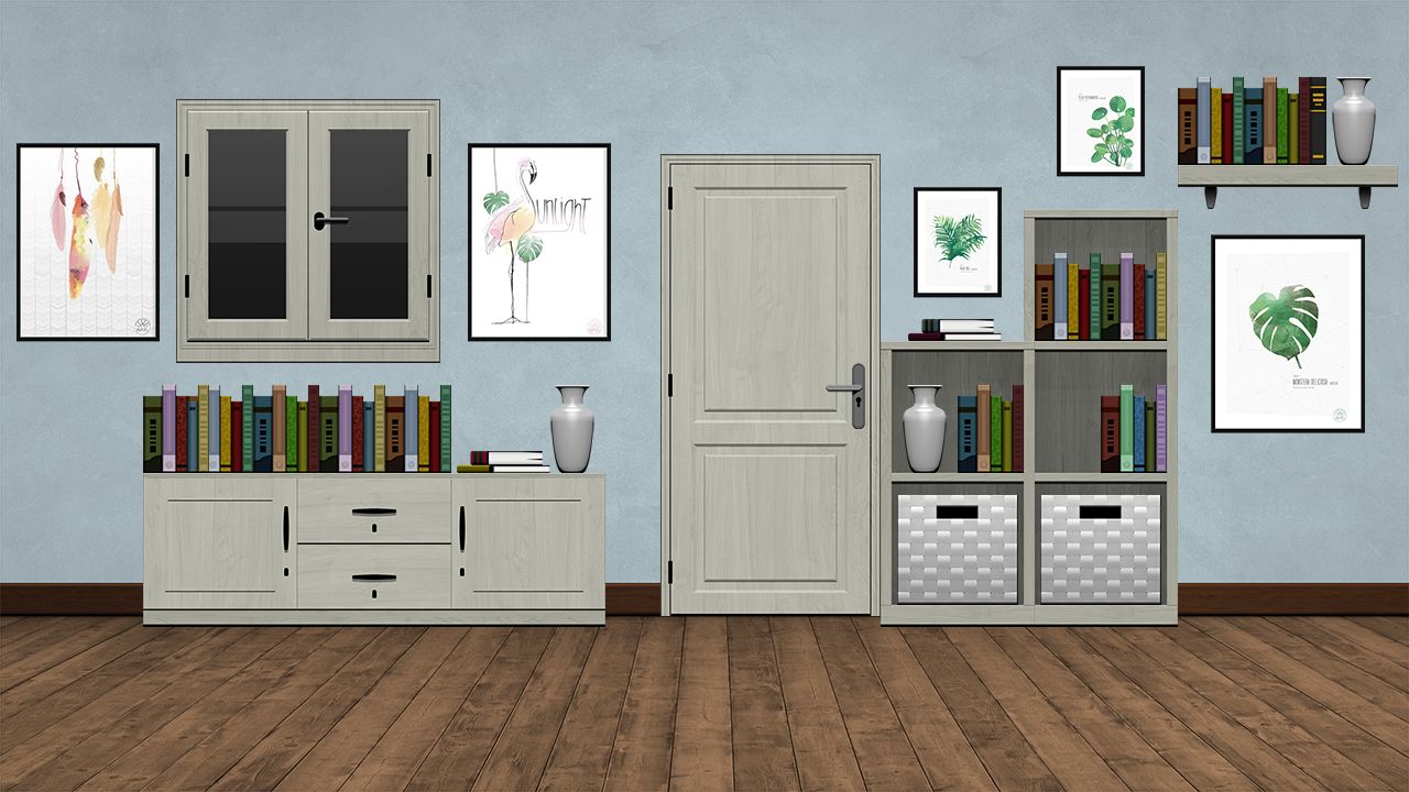 Escape room (blue version) - Room Escape Game by Laika