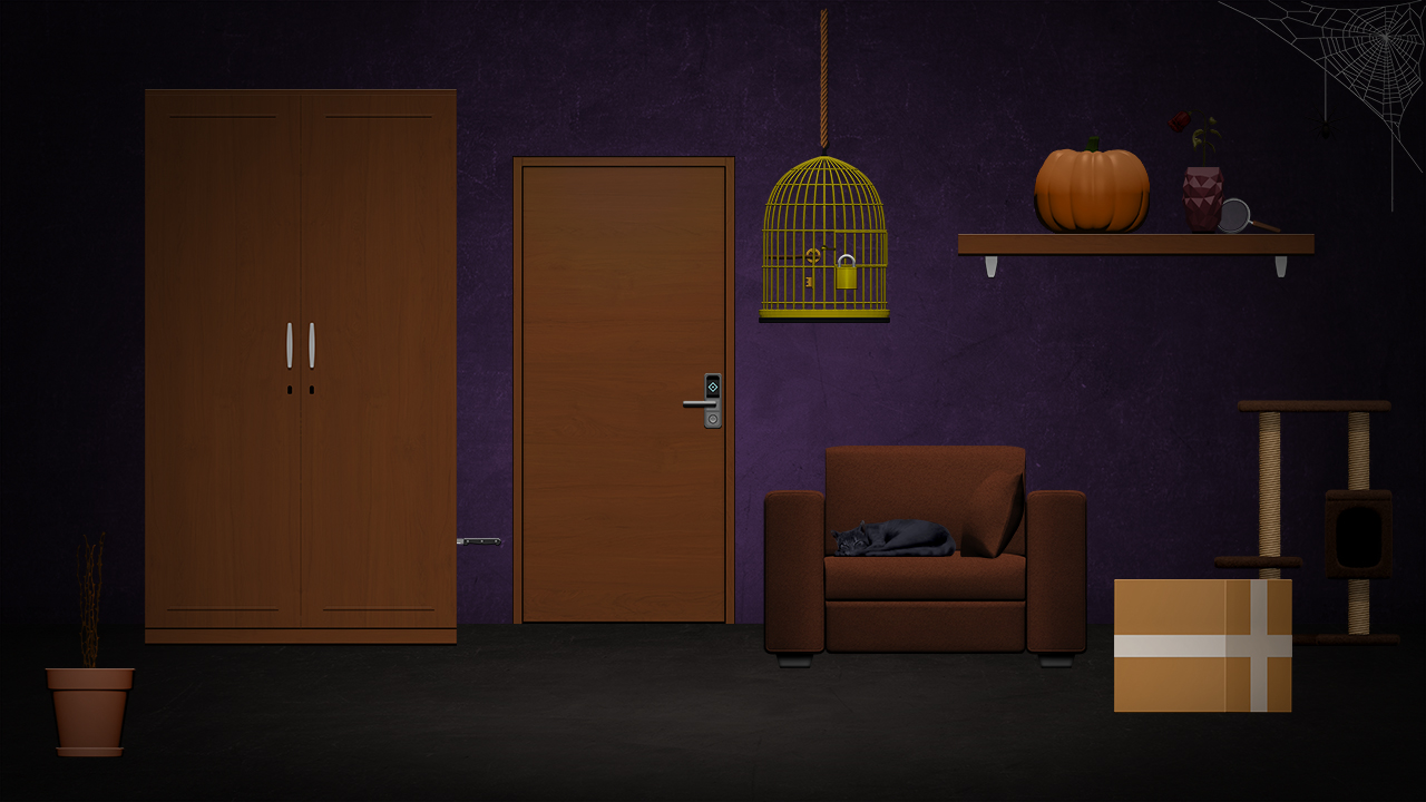 Halloween Nightmare Escape - Room Escape Game by roomescapemaker