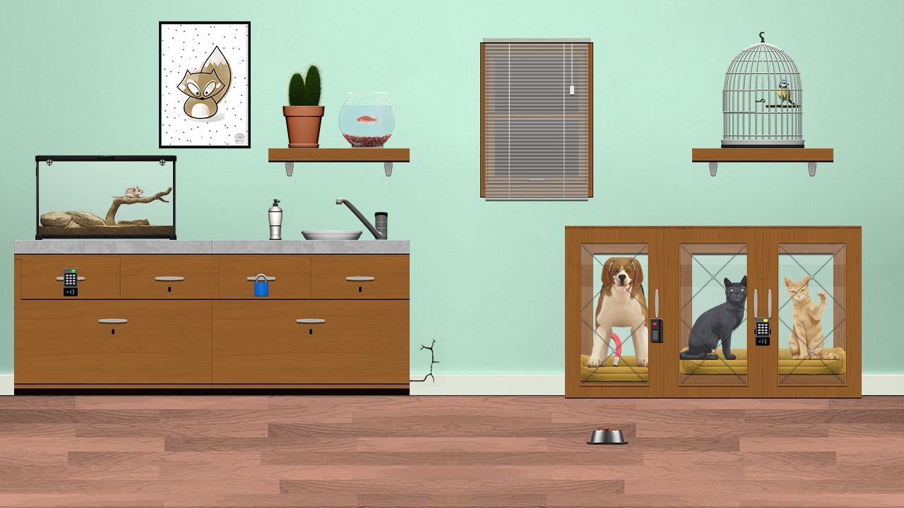 The Great Pet Escape - Room Escape Game by scotchbubbles